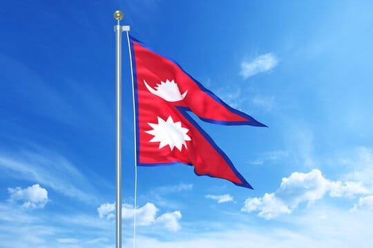 Nepal's Flag: The only non-rectangular national flag in the world ...